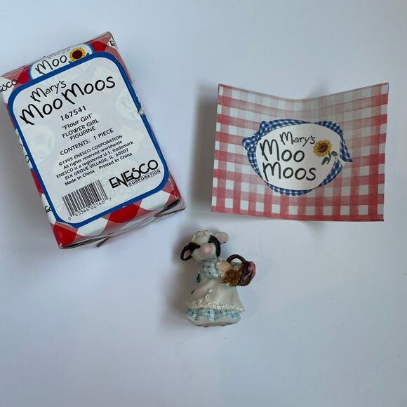 Enesco | Accents | Marys Moo Moos Flour Girl | Poshmark